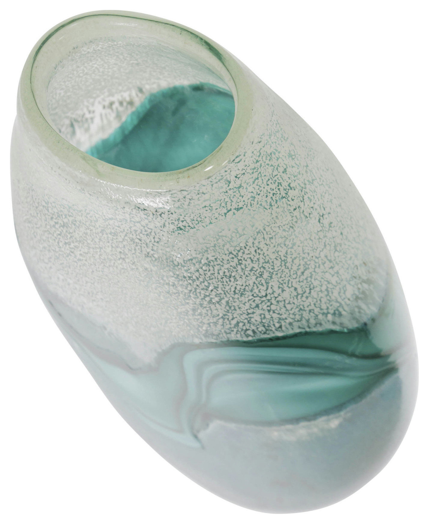 Glass 17"h Vase, Green Mix - Contemporary - Vases - by Beyond Design ...