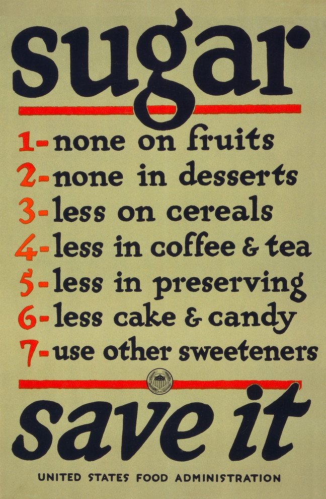 Sugar, Save It Print, 16" x 24" - Contemporary - Prints And Posters ...