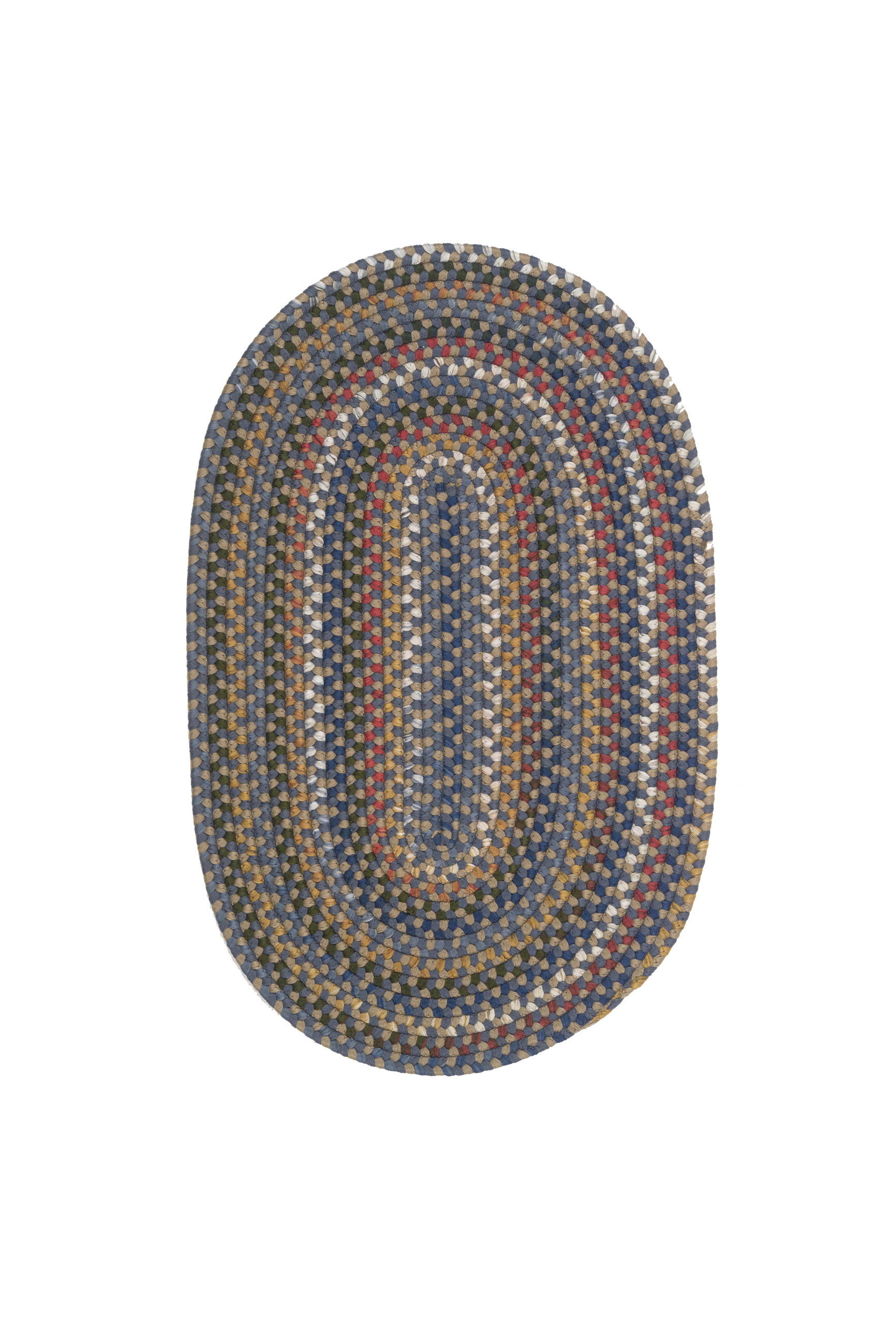 Colonial Mills Wayland Oval Braided Rug, 9X11 - Contemporary - Area ...