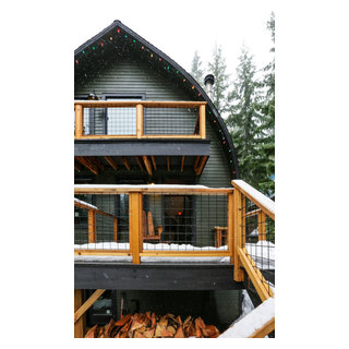 THE BOW ROOF CABIN - Rustic - Exterior - Portland - by North Swell ...
