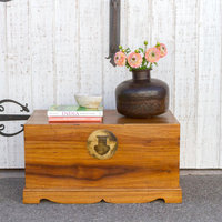 Campaign Style Asian Cedar Chest - Asian - Accent Chests And Cabinets ...