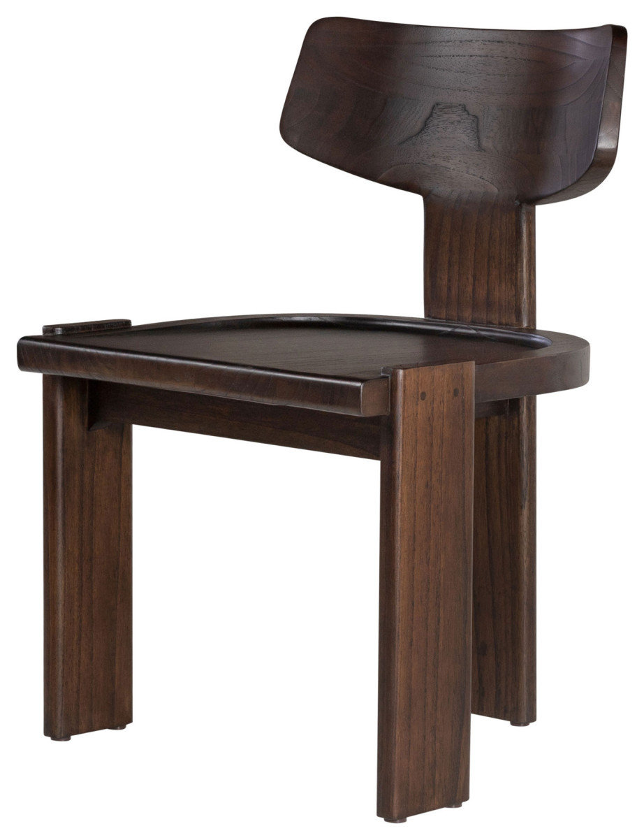 Wooden Modern Dining Chair, Versmissen Sotho - Transitional - Dining ...