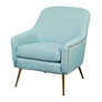 Lifestorey Vita Chair, Blue - Midcentury - Armchairs And Accent Chairs ...