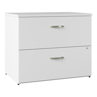 BBF Office in an Hour 2-Drawer Engineered Wood Lateral File Cabinet in ...