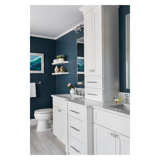 Cape Neddick Retreat - Beach Style - Bathroom - Portland Maine - by ...