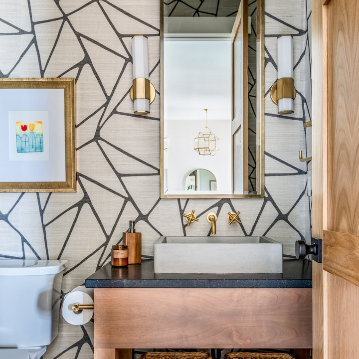 75 Small French Country Powder Room Ideas You'll Love - February, 2025 ...