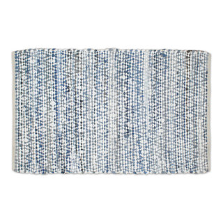 DII Multi Denim Rag Rug 2x3Ft - Contemporary - Area Rugs - by Design ...