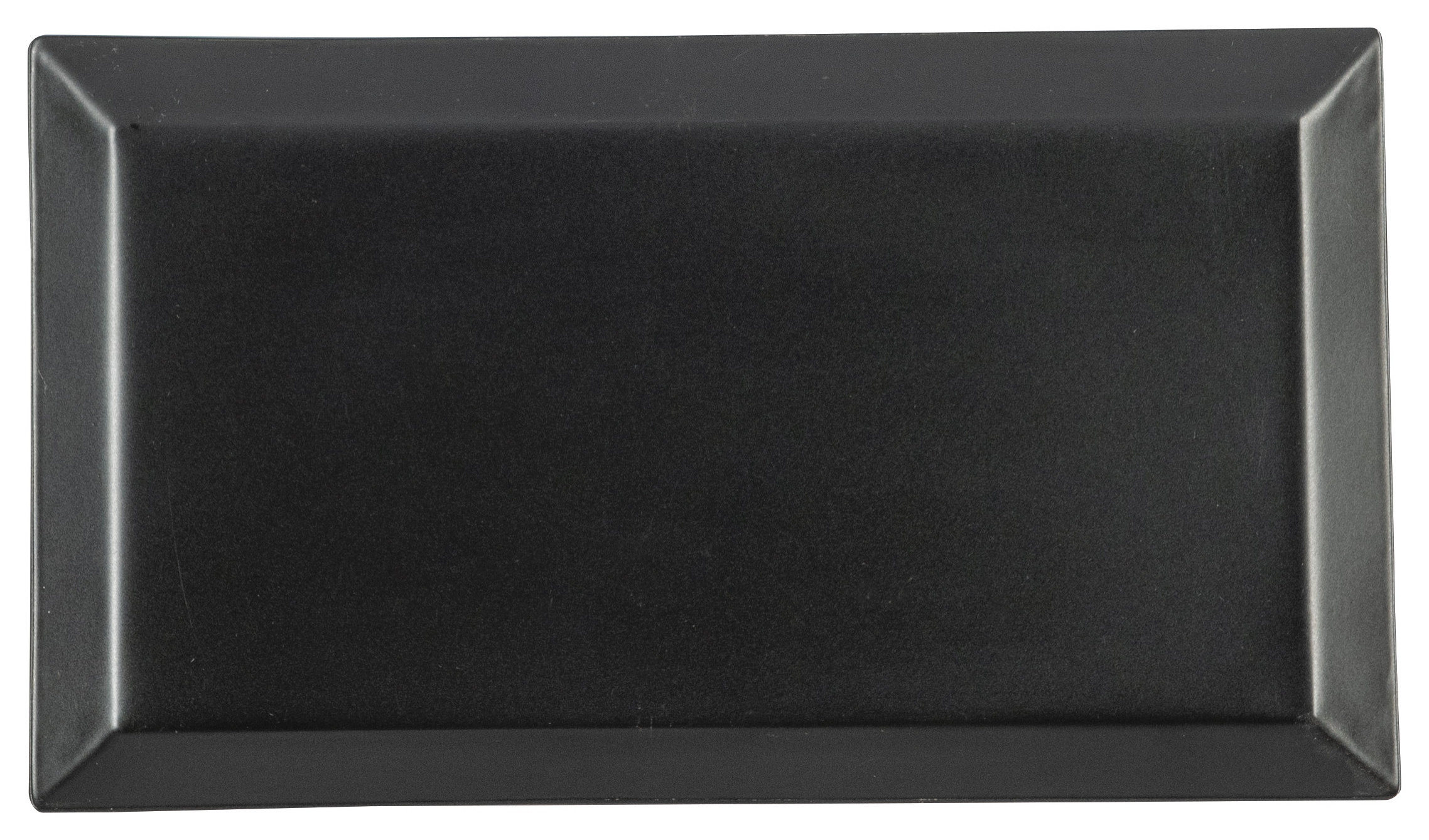 Rectangle Matte Black Tray Large - Transitional - Serving Trays - by ...
