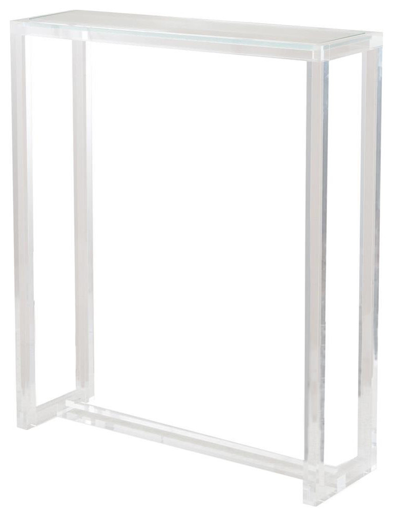 Acrylic Narrow Console Table - Contemporary - Console Tables - by ...