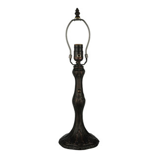 12.25"H Capri Table Base - Victorian - Lamp Bases - by Meyda Lighting ...