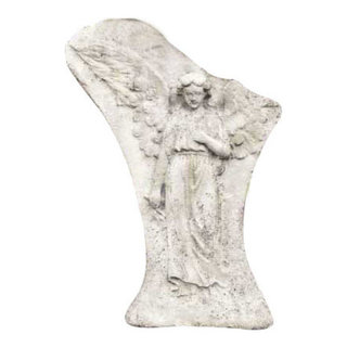 Broken Wing Angel Plaque 25 Garden Angel Statue - Traditional - Garden ...