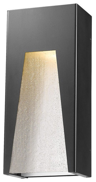 12W 1 LED Outdoor Wall Mount, Modern Style, 6"Wx13.25" - Modern ...