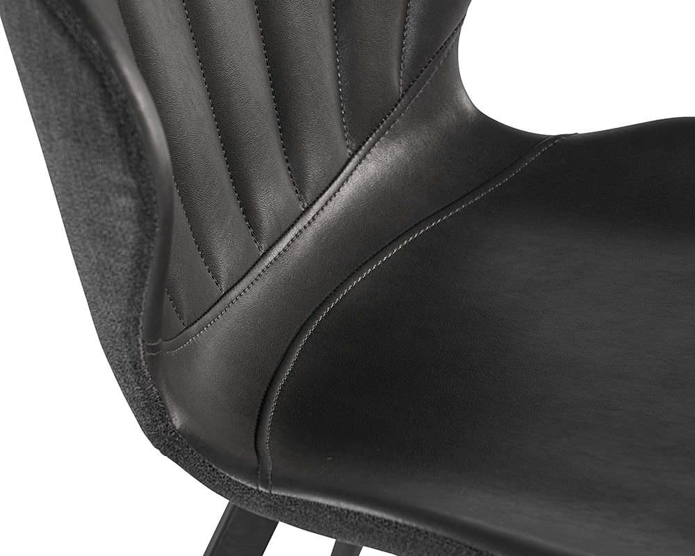 Arabella Dining Chair, Bravo Portabella/Polo Club Kohl Gray ...