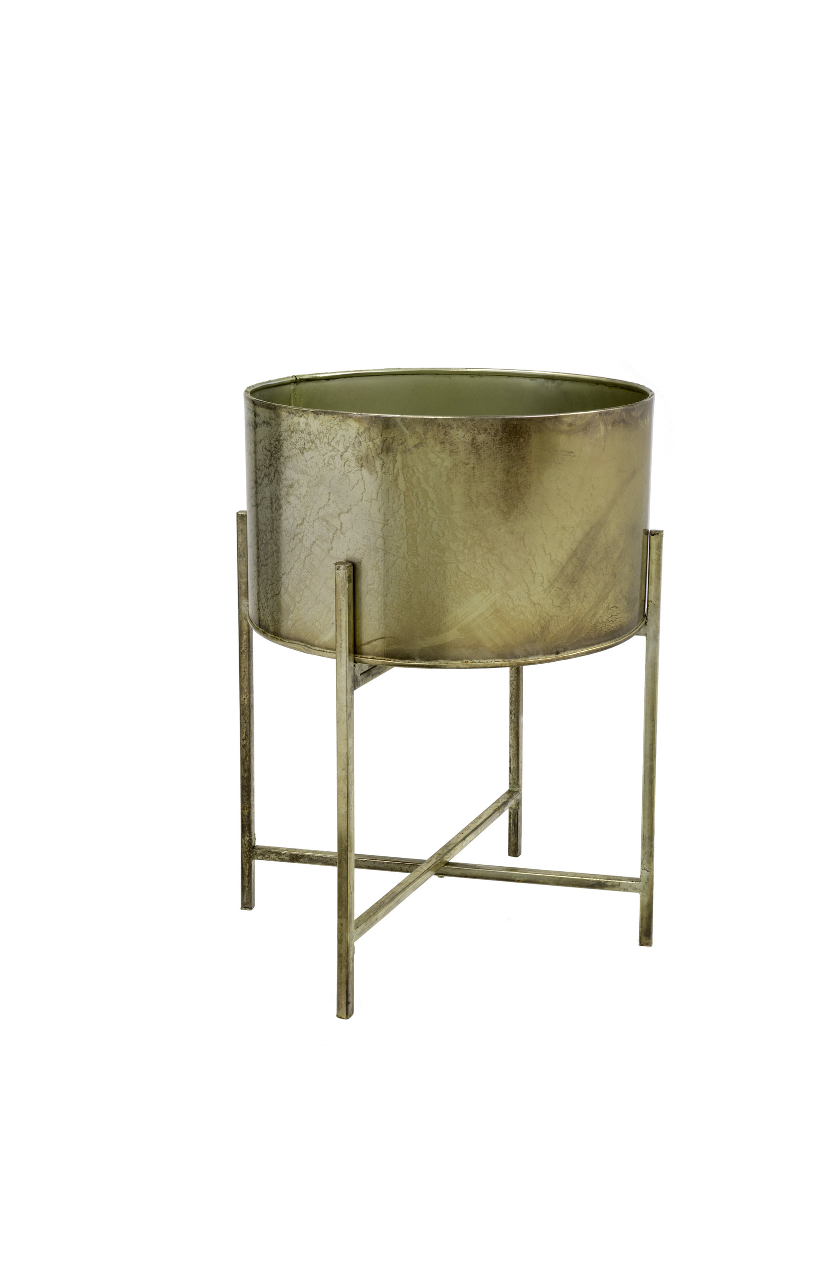 Shimmer Cache Pot, Small - Contemporary - Outdoor Pots And Planters ...