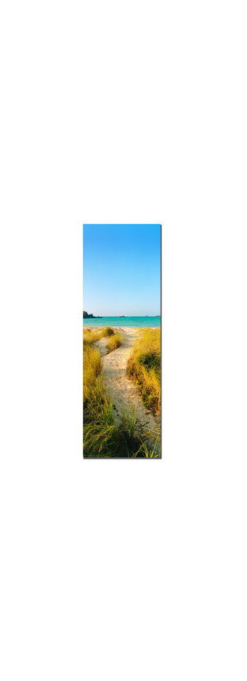 'Bermuda Beach Trail' Canvas Art by Preston, 16" x 48" - Beach Style ...