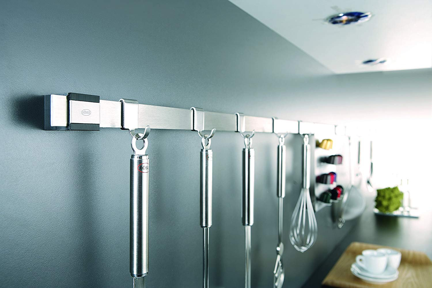Rosle Stainless Steel Open Kitchen Collection Hook, Set of 2 ...