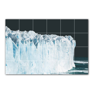 Glacier Ceramic Tile Wall Mural HZ500727, 72" Wide x 48" High ...
