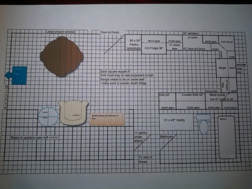 Finalizing my U-shape layout -- final check