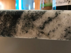 Help! New granite counters installed cracked or fissure?