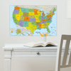 USA Dry Erase Map Decal - Contemporary - Wall Decals - by Brewster Home ...
