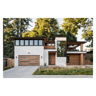 Mountain View Contemporary Asian Prairie - Exterior - San Francisco ...