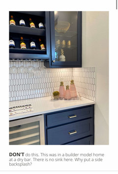 Cloe white tile - stacked horizontal vs alternating