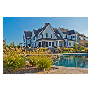 Branchburg Country Estate - Country - Pool - New York - by User | Houzz AU