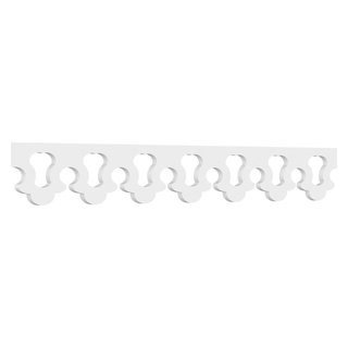 Eden Architectural Grade PVC Running Trim, 6"H x 5/8"P x 48"L - Molding ...