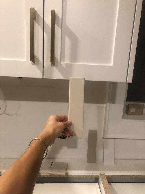 Help needed with kitchen backsplash