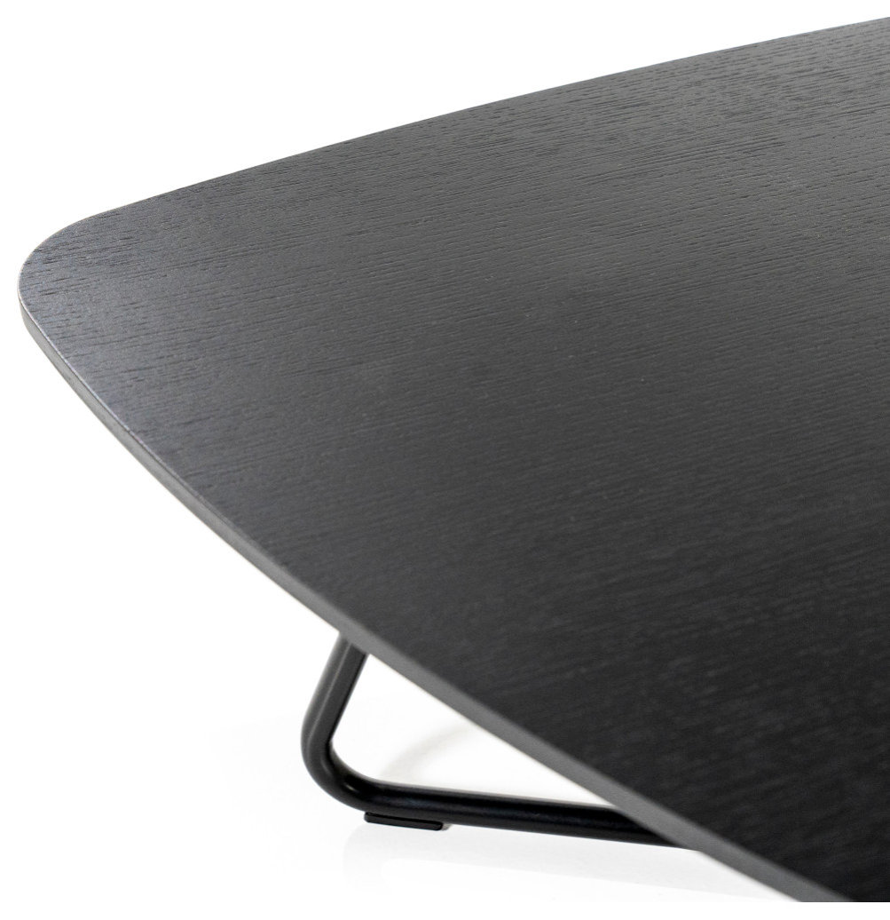 Black Oak Coffee Table | Eleonora Moos, Medium - Industrial - Coffee ...