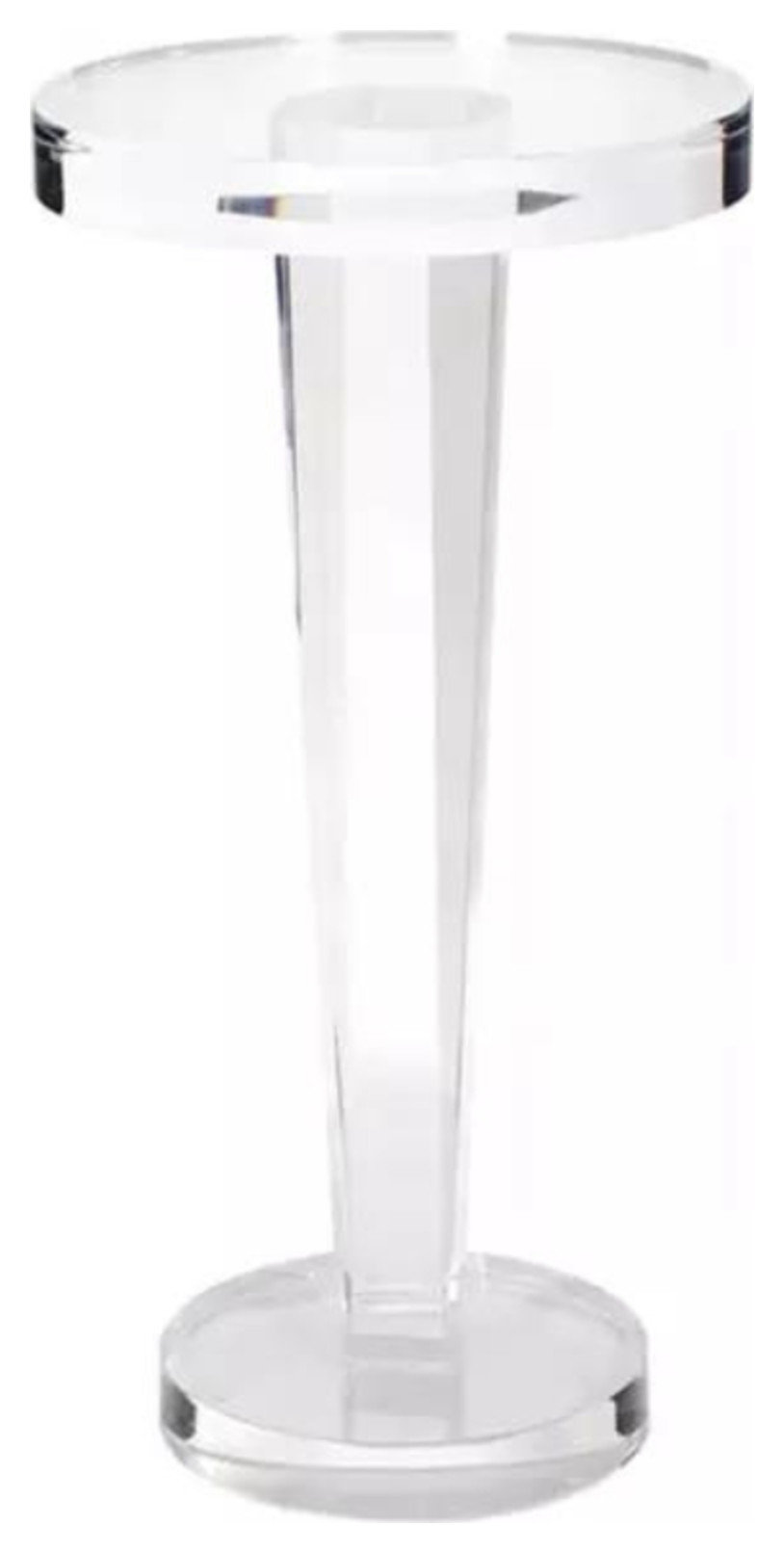 Oscar Acrylic Side Table - Contemporary - Side Tables And End Tables ...