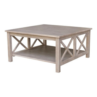 Hampton Square Coffee Table - Farmhouse - Coffee Tables - by ...