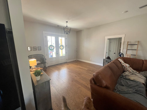 Entryway ideas — open concept floor plan