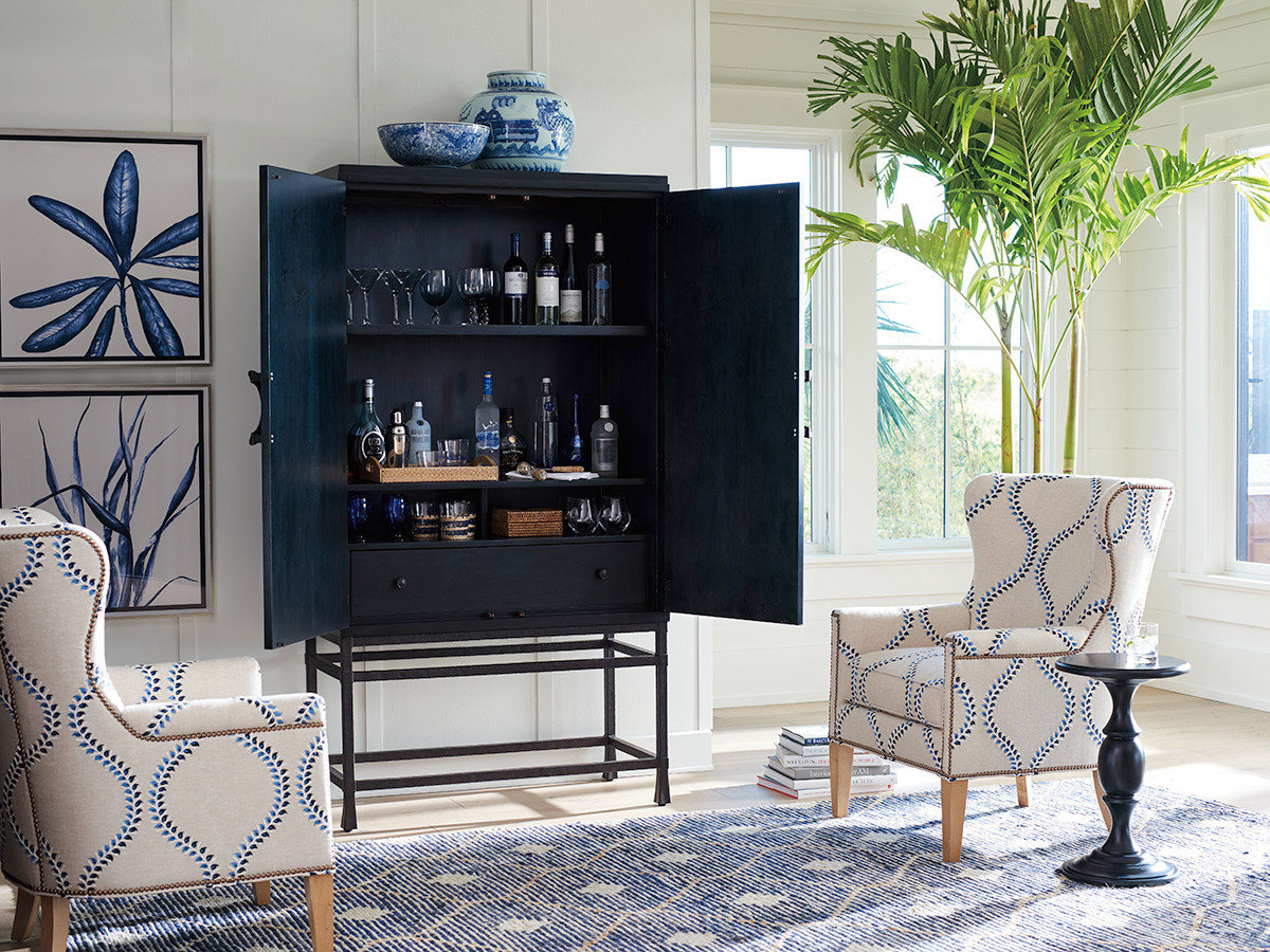 Jade Bar/Chest On Stand - Transitional - Accent Chests And Cabinets ...