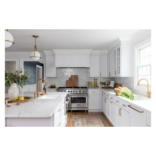 Rockville Centre Colonial - Transitional - Kitchen - New York - by ...