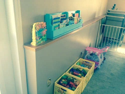 Remove drywall ledge