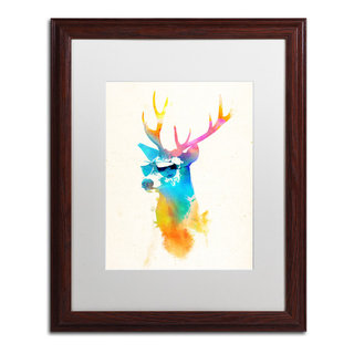 Robert Farkas 'Sunny Stag' Art, 20 x 16 - Traditional - Prints And ...