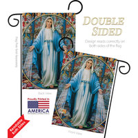 Our Lady of Grace Inspirational Faith & Religious Garden Flag, 13" X 18 ...