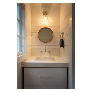 Twin Cabana Interiors - Farmhouse - Powder Room - New York | Houzz