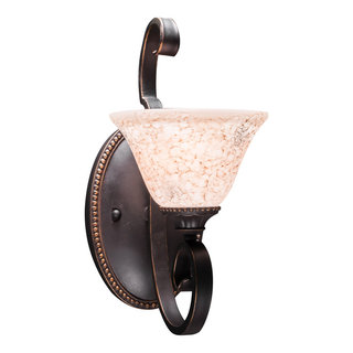 Elegante Wall Sconce, 7x9.25x14.5 - Mediterranean - Wall Sconces - by ...