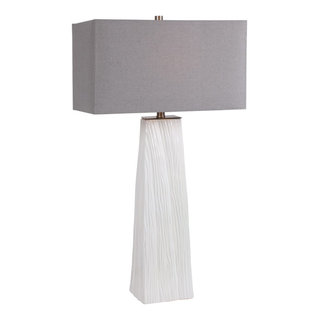 Uttermost Sycamore White Table Lamp 28383 - Transitional - Table Lamps ...