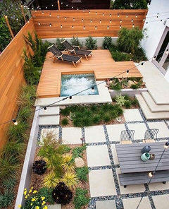 Patio at floor or garden level | Houzz UK