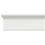 4 1/2"H x 1 1/4"P x 96"L Back Band Casing Moulding, PVC - Transitional ...