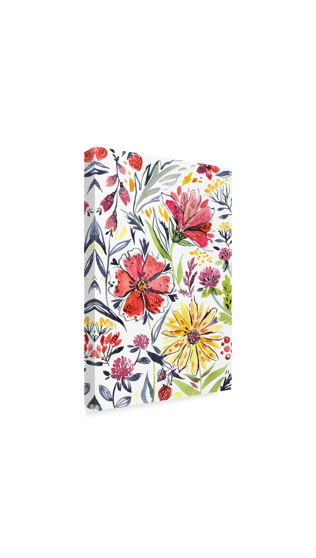 Irina Trzaskos Studio 'Wildflowers 1' Canvas Art, 24"x16 ...