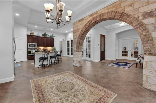 Interior Stone Arch WHAT DO I DO? | Houzz Forum