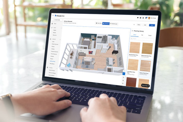 Houzz Pro 3D Floor Planner Helps Clients Visualize Designs
