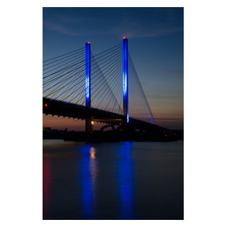 Indian River Inlet Bridge 2 Night Photography Unframed Wall Art Print ...