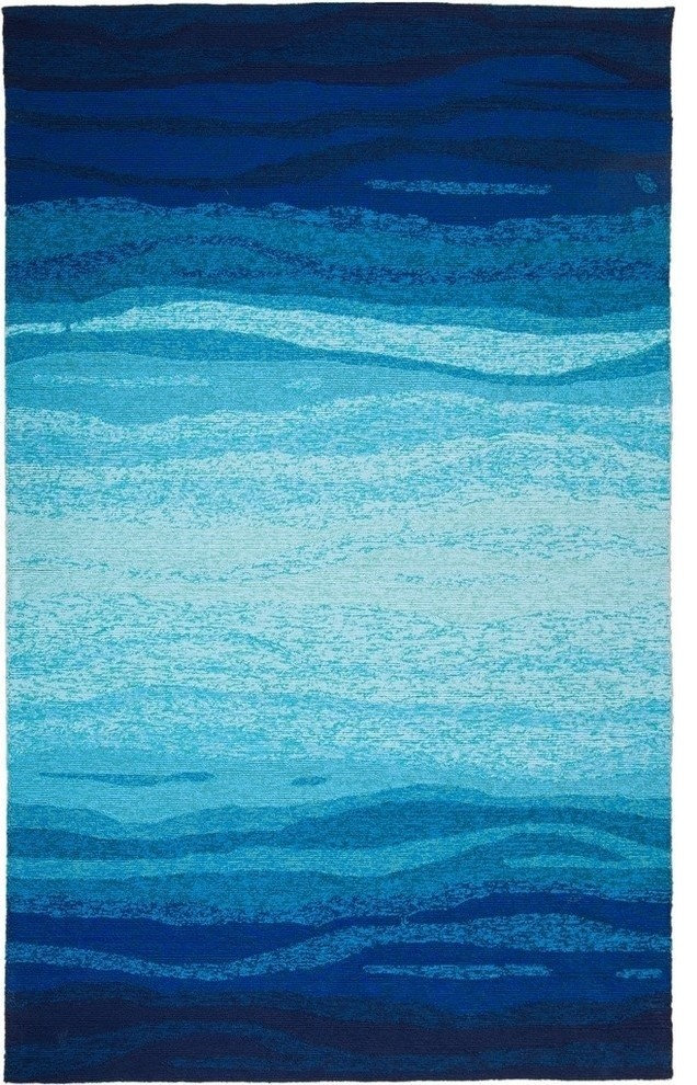 Vista Blue Turquoise Rug, 8'x10' - Contemporary - Area Rugs - by MA ...
