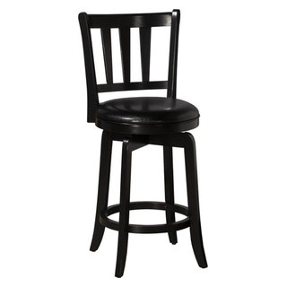 Catania Modern / Contemporary 39" Wood Transitional Counter Stool in ...