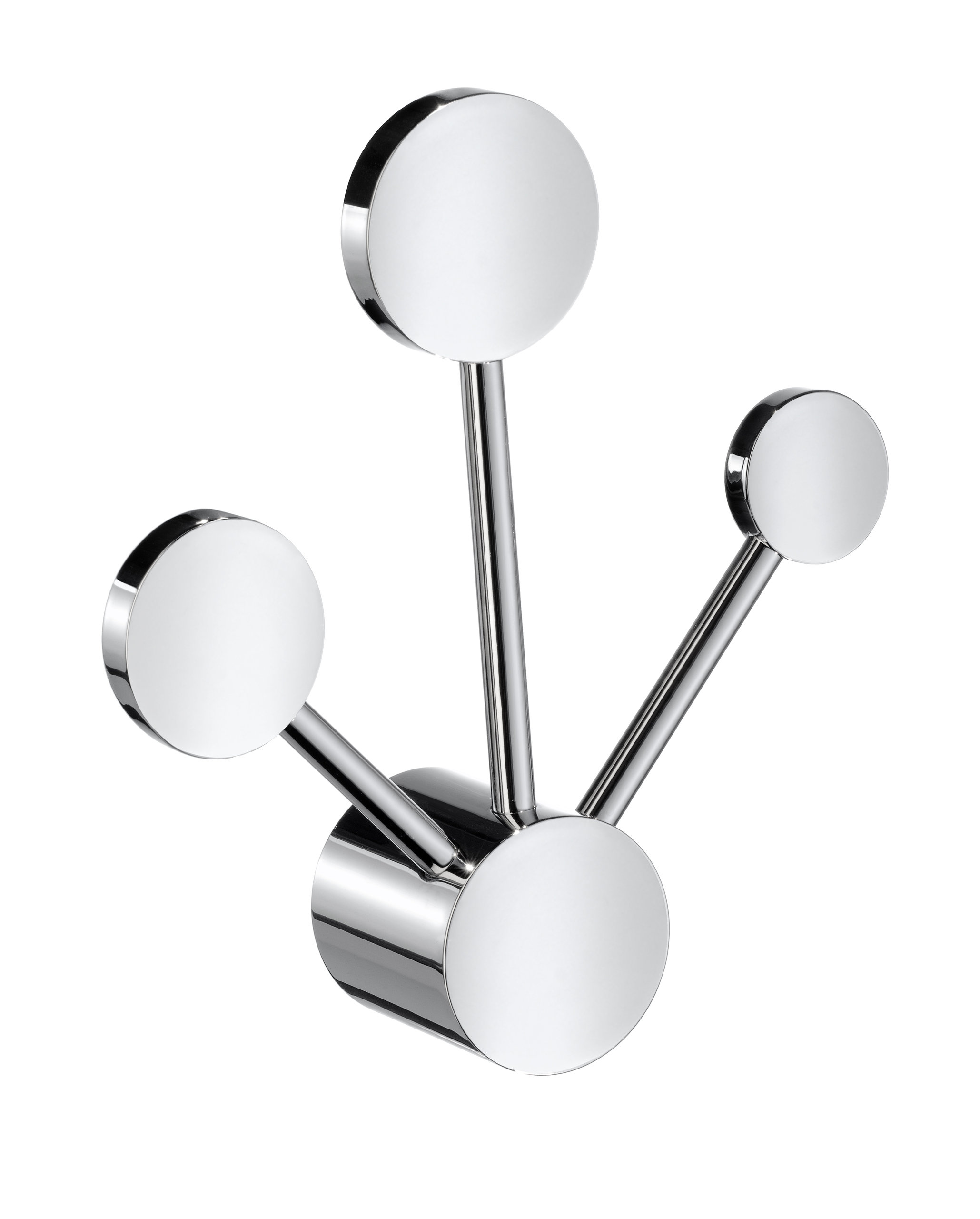Vera Triple Wall Hook - Contemporary - Wall Hooks - by KnobDeco | Houzz
